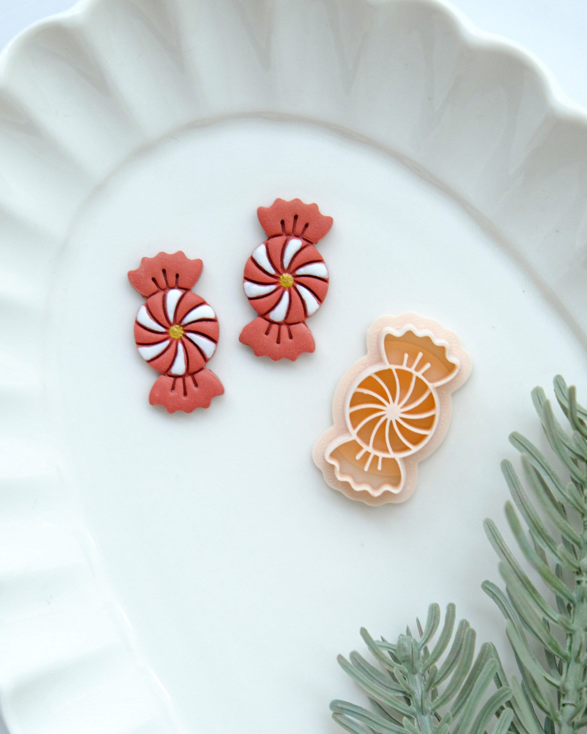 Candy Christmas Clay Cutters – RoseauxClayCo